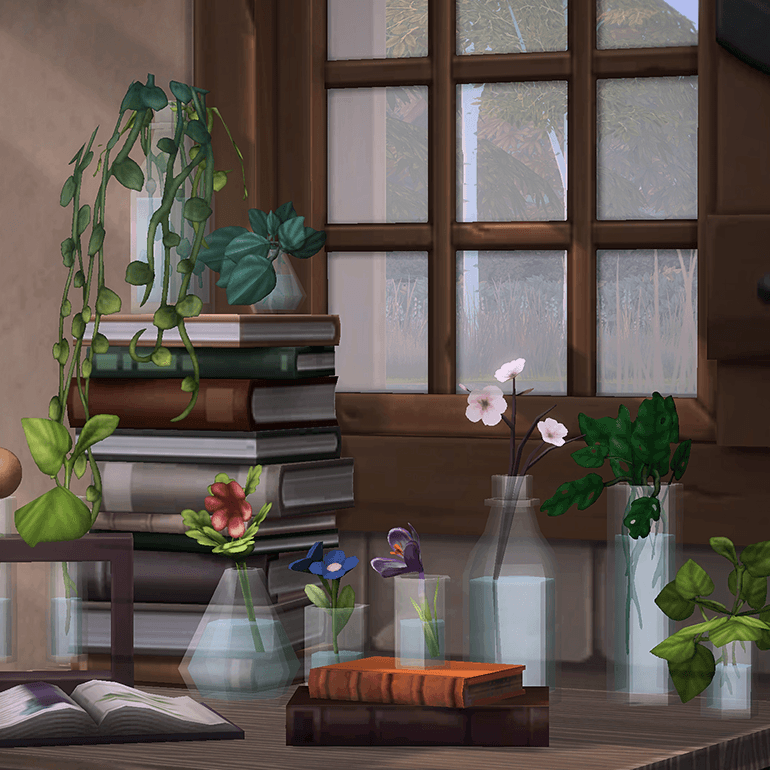 MF - Botanical Buds | plant clutter set - Gallery - The Sims 4 Build ...