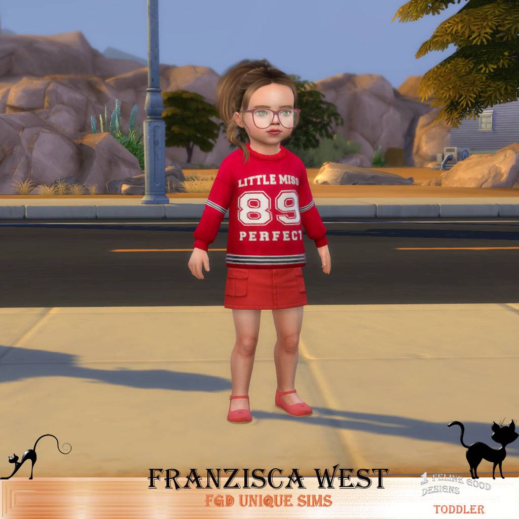 Franzisca West - Gallery - The Sims 4 Sims / Households - CurseForge