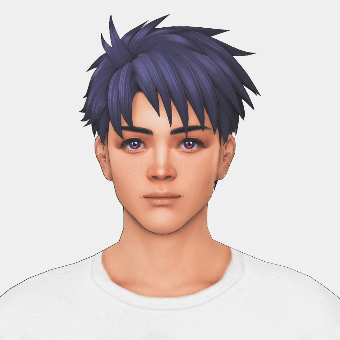 Ace-Yuuto Hair - The Sims 4 Create a Sim - CurseForge