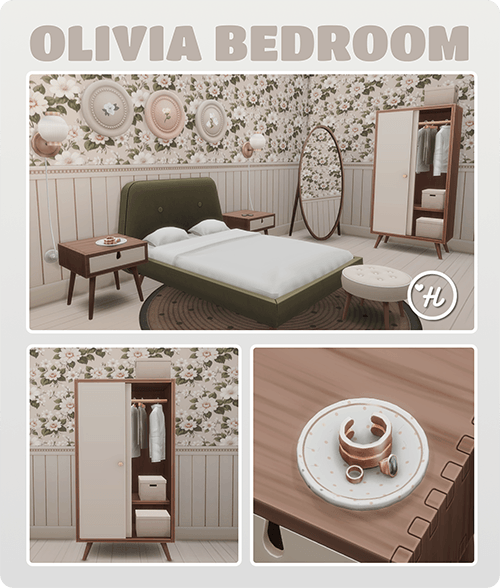OLIVIA BEDROOM - Gallery - The Sims 4 Build / Buy - CurseForge