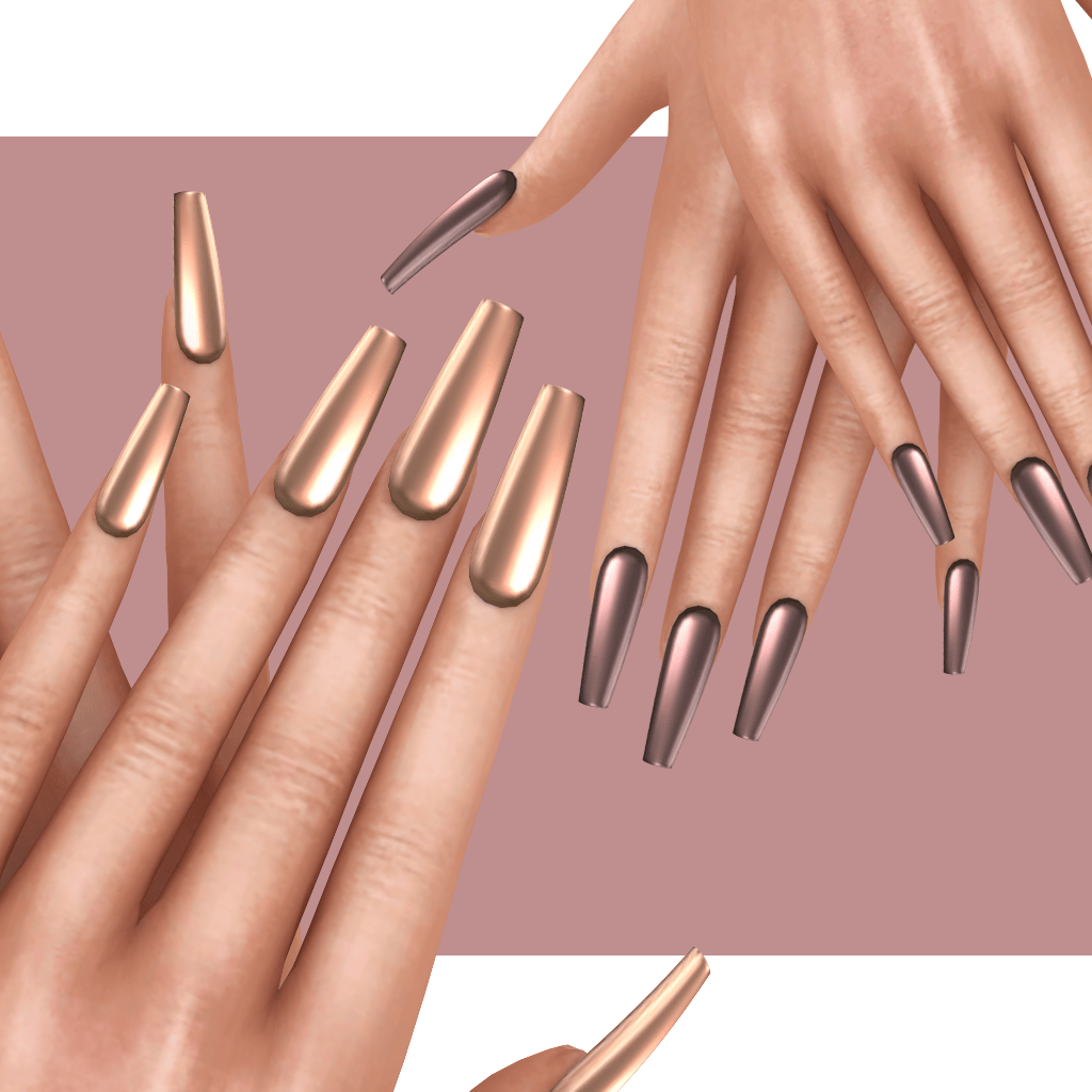 Metallic Nails - Gallery - The Sims 4 Create a Sim - CurseForge