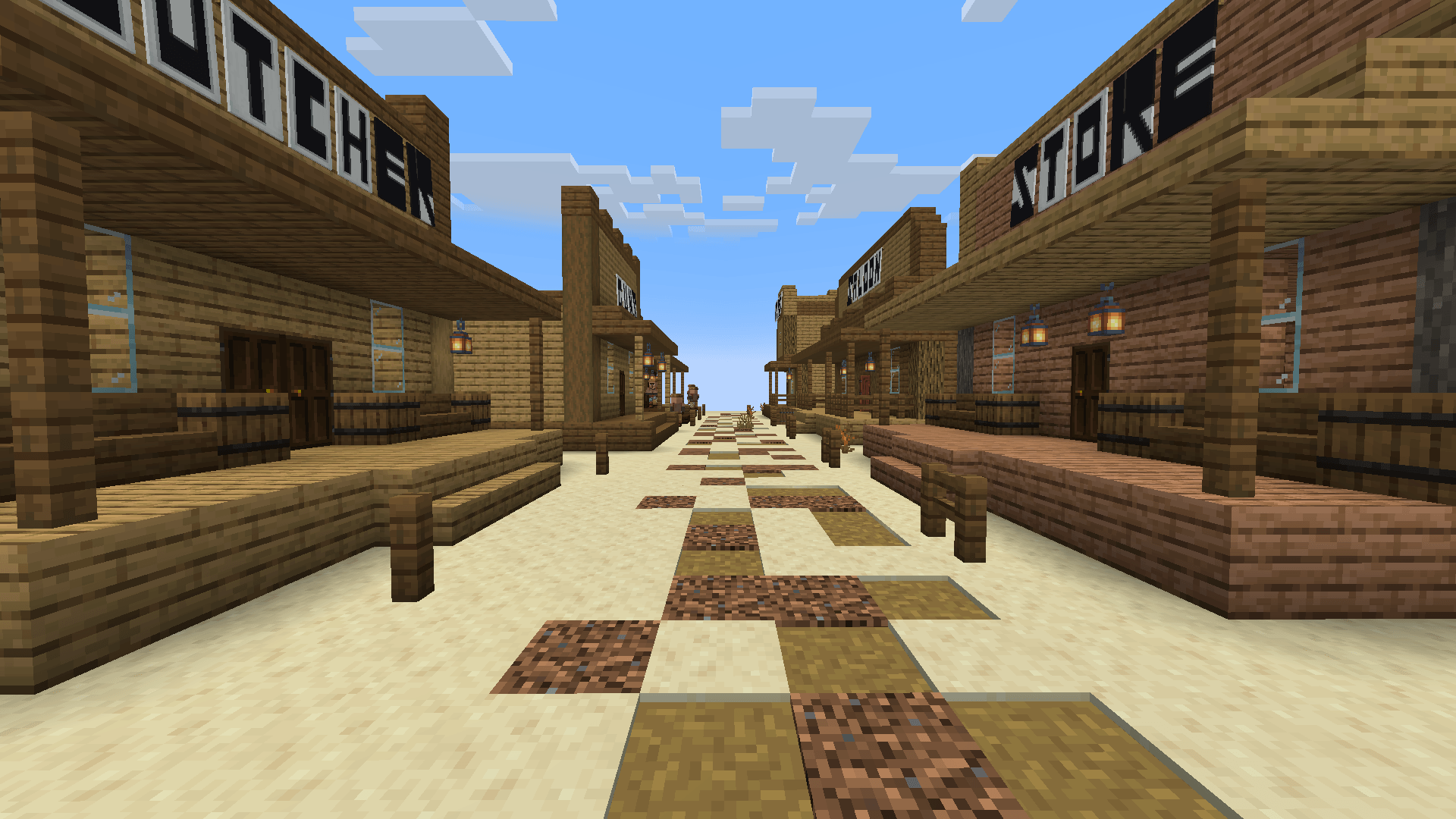 Wild West Structures - Gallery - Minecraft Mods - CurseForge