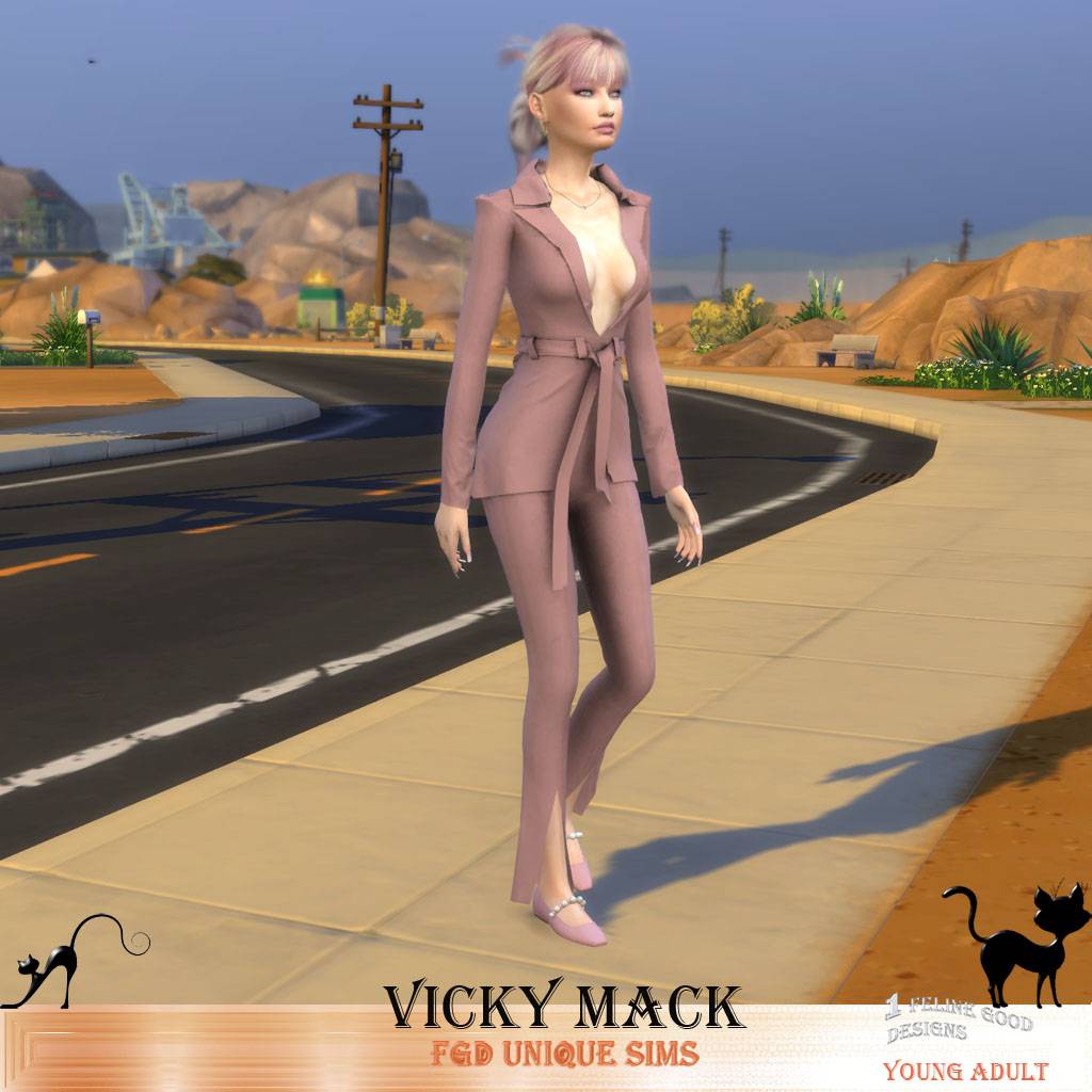 Vicky Mack - Gallery - The Sims 4 Sims / Households - CurseForge