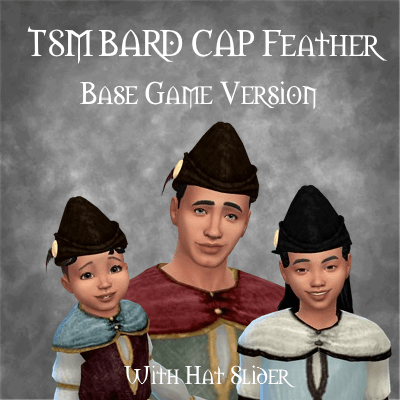 TSM Bard Cap Feather - Gallery - The Sims 4 Create a Sim - CurseForge