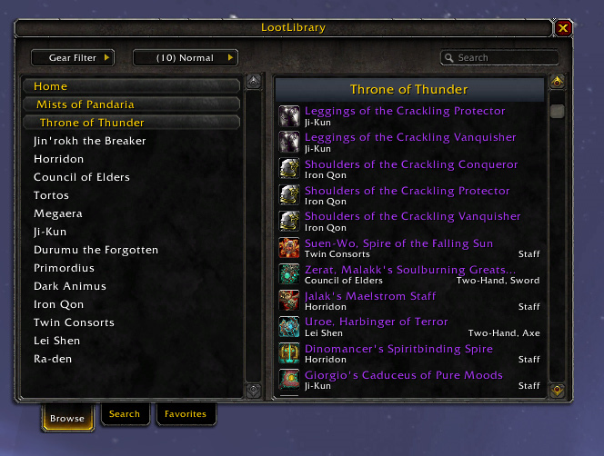 LootLibrary - World of Warcraft Addons - CurseForge