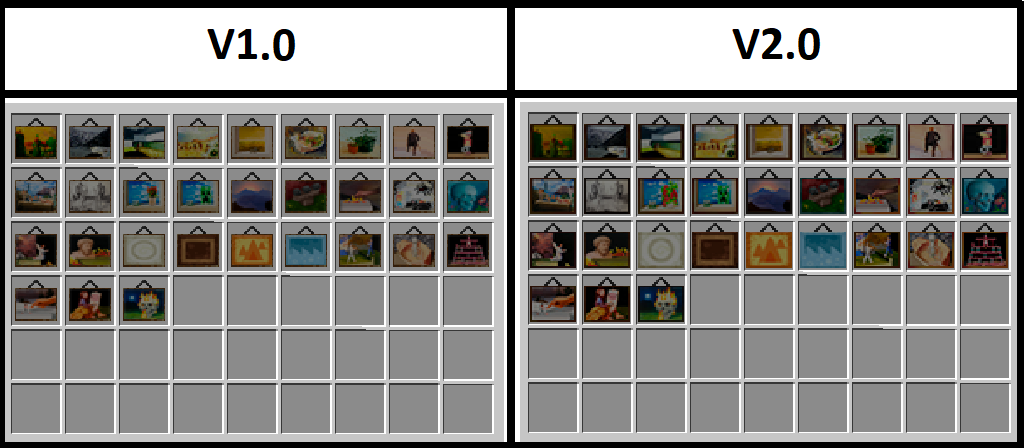 Visible Paintings - Gallery - Minecraft Resource Packs - CurseForge
