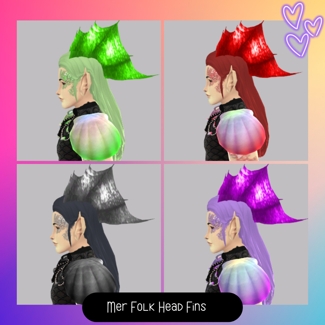 [JBTN] Mer Folk Head Fins - Gallery - The Sims 4 Create a Sim - CurseForge