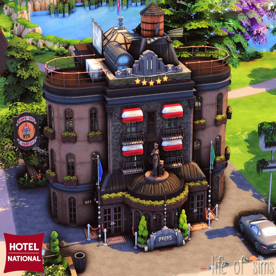 HOTEL National - Gallery - The Sims 4 Rooms / Lots - CurseForge