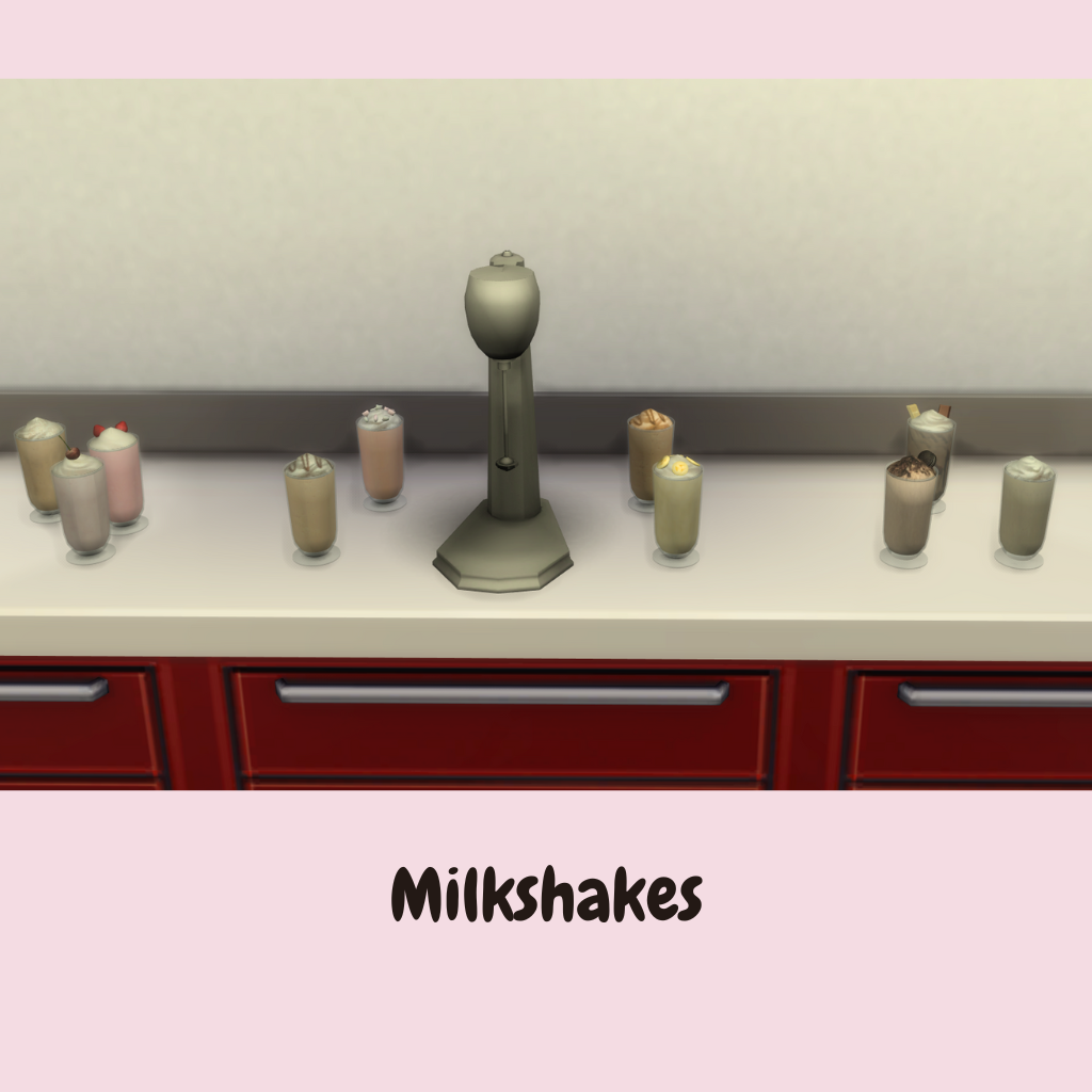 Milkshakes - Gallery - The Sims 4 Mods - CurseForge
