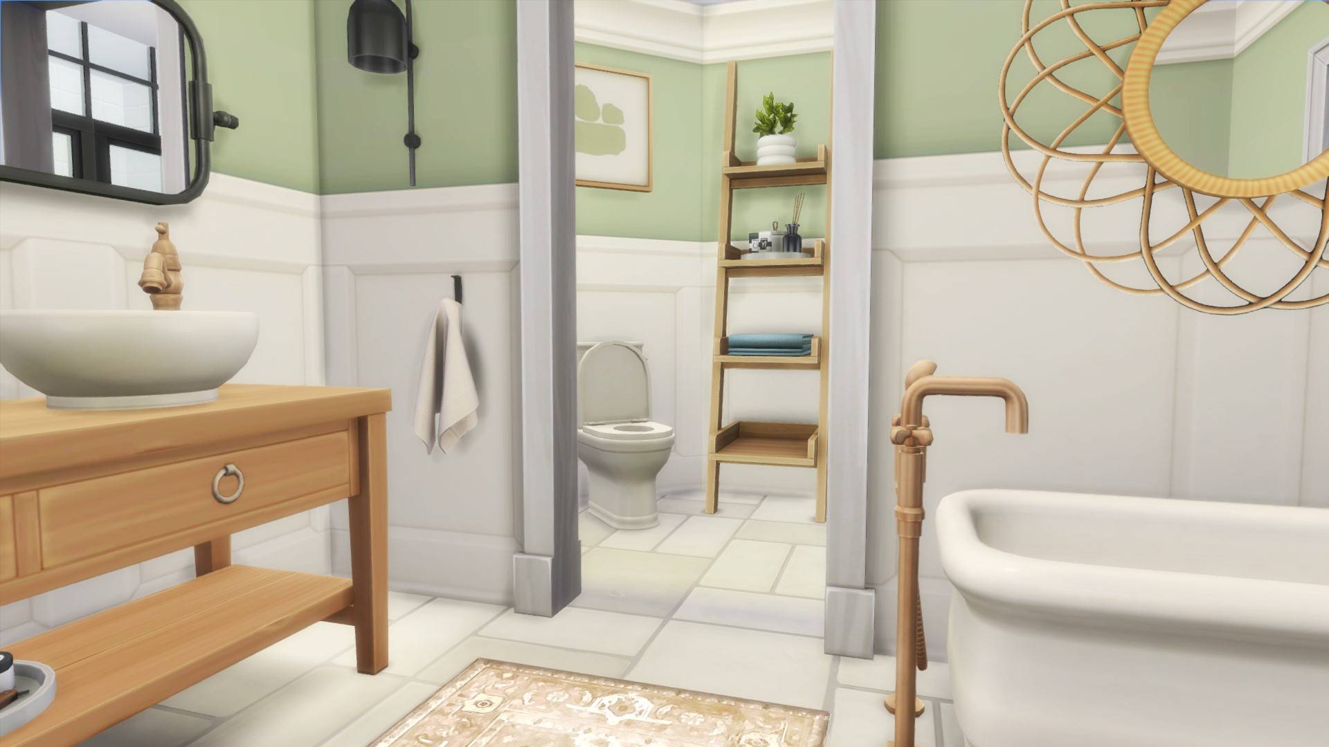 The Bay House Ensuite Bathroom The Sims 4 Rooms Lots Curseforge