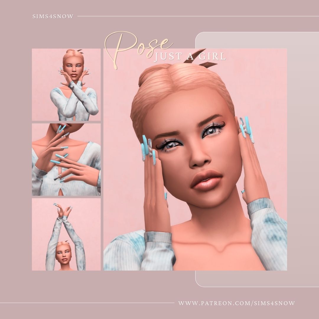 Women Pose Pack "Just a girl" - Gallery - The Sims 4 Mods - CurseForge