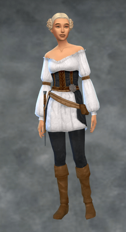 TSM Assassin Outfit & Dress - 4 variations - Gallery - The Sims 4 ...