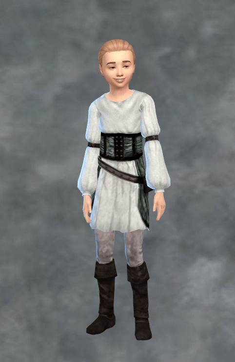 TSM Assassin Outfit & Dress for kids and toddlers - Gallery - The Sims ...