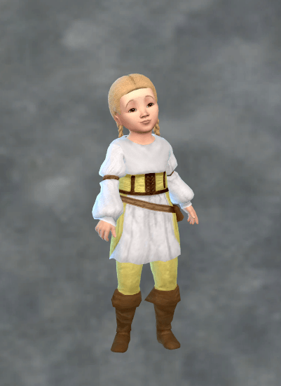 TSM Assassin Outfit & Dress for kids and toddlers - Gallery - The Sims ...