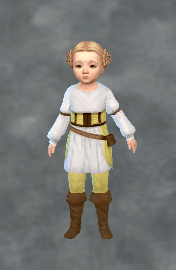 TSM Assassin Outfit & Dress for kids and toddlers - Gallery - The Sims ...