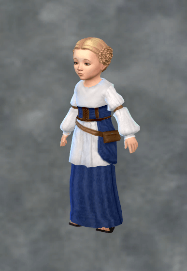 TSM Assassin Outfit & Dress for kids and toddlers - Gallery - The Sims ...