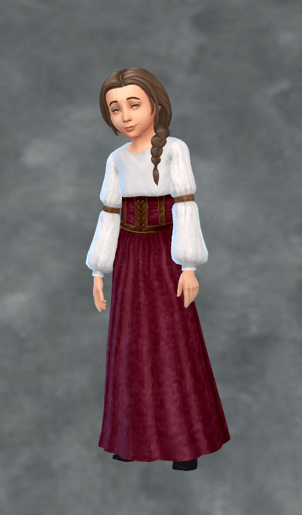 TSM Assassin Outfit & Dress for kids and toddlers - Gallery - The Sims ...