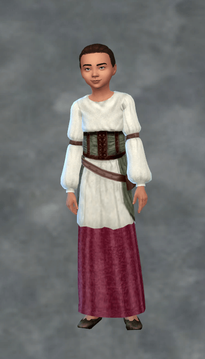 TSM Assassin Outfit & Dress for kids and toddlers - Gallery - The Sims ...