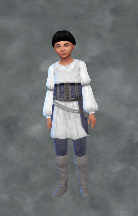TSM Assassin Outfit & Dress for kids and toddlers - Gallery - The Sims ...