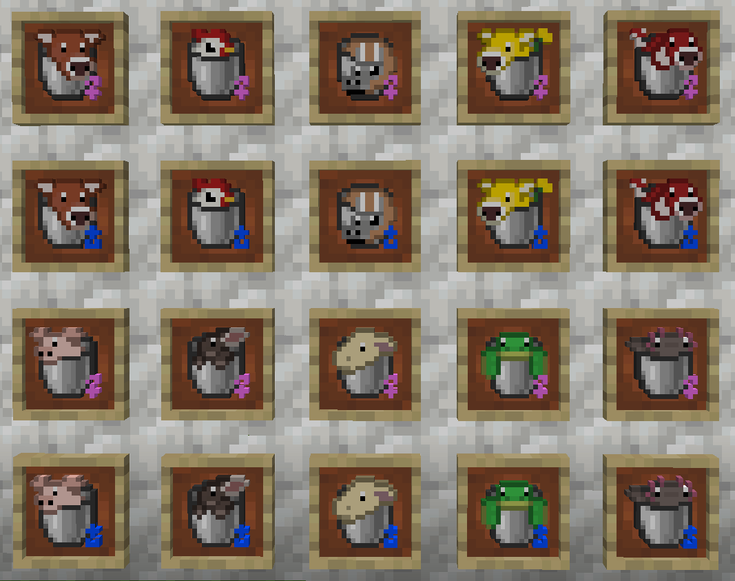 Genetic Animals - Get In The Bucket Compat - Gallery - Minecraft ...