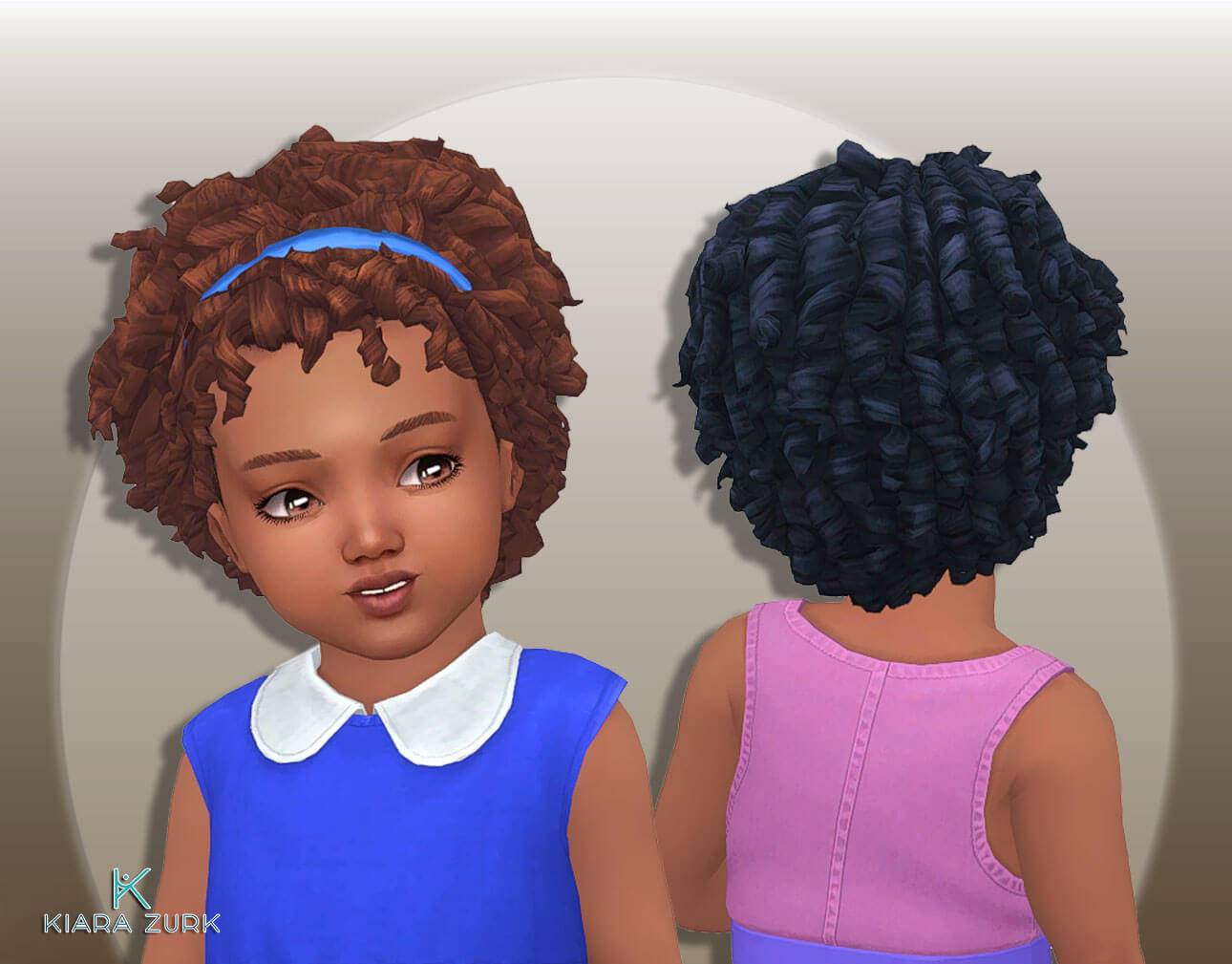 Headband Tight Curls - The Sims 4 Create a Sim - CurseForge