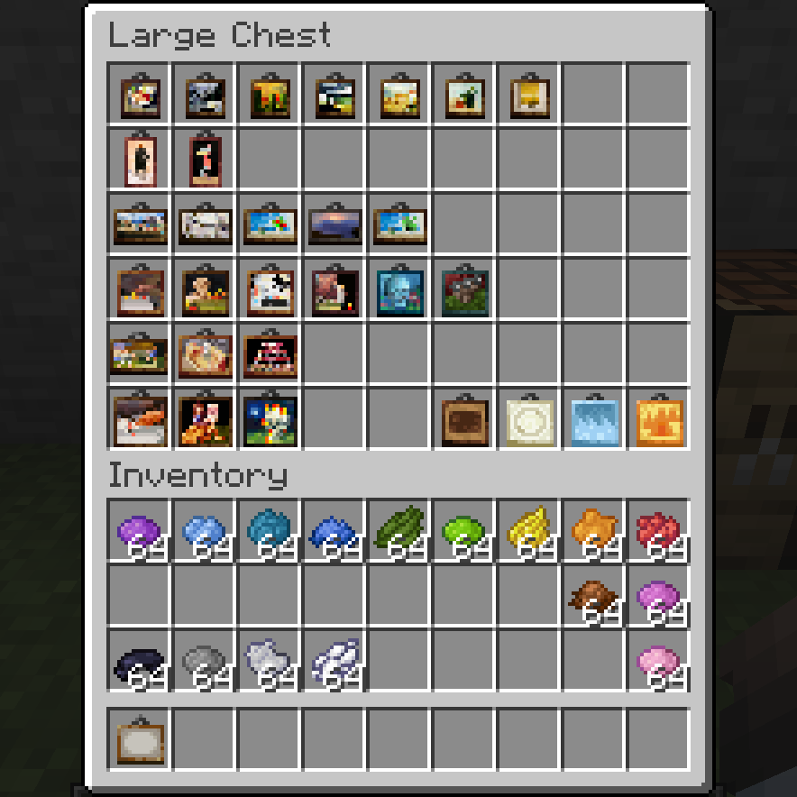 Craftable Painting Variants - Gallery - Minecraft Data Packs - CurseForge