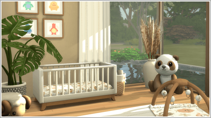 Cute Monsters Nursery Crib - Gallery - The Sims 4 Build / Buy - CurseForge