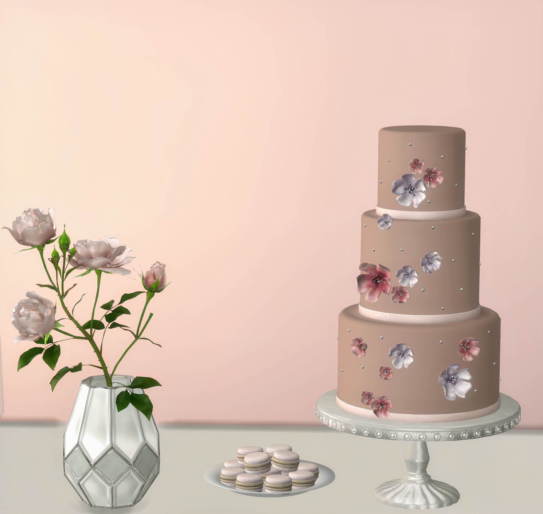 Spring wedding cake - The Sims 4 Build / Buy - CurseForge