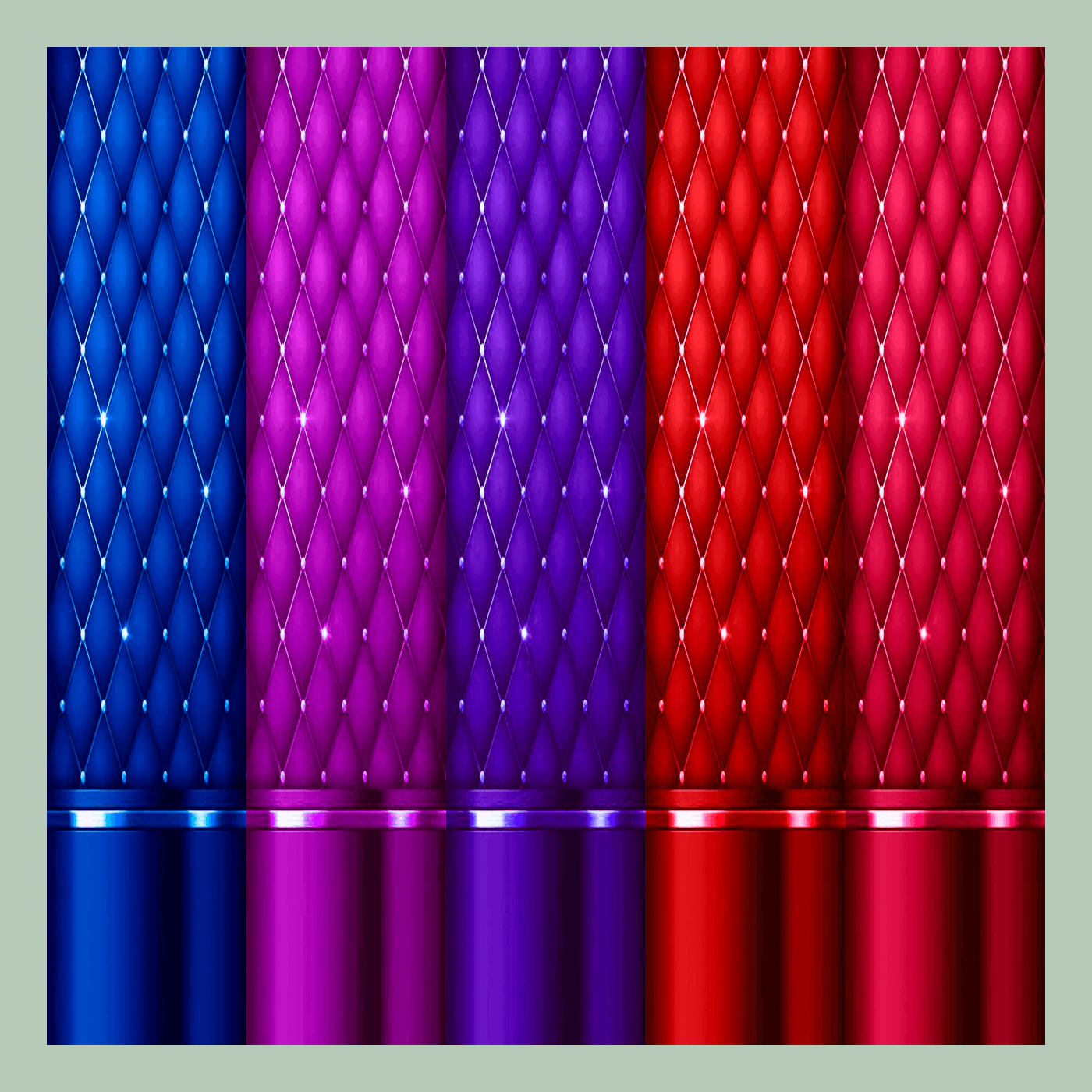 Wallpaper in rhombuses with diamonds - Gallery - The Sims 4 Build / Buy ...