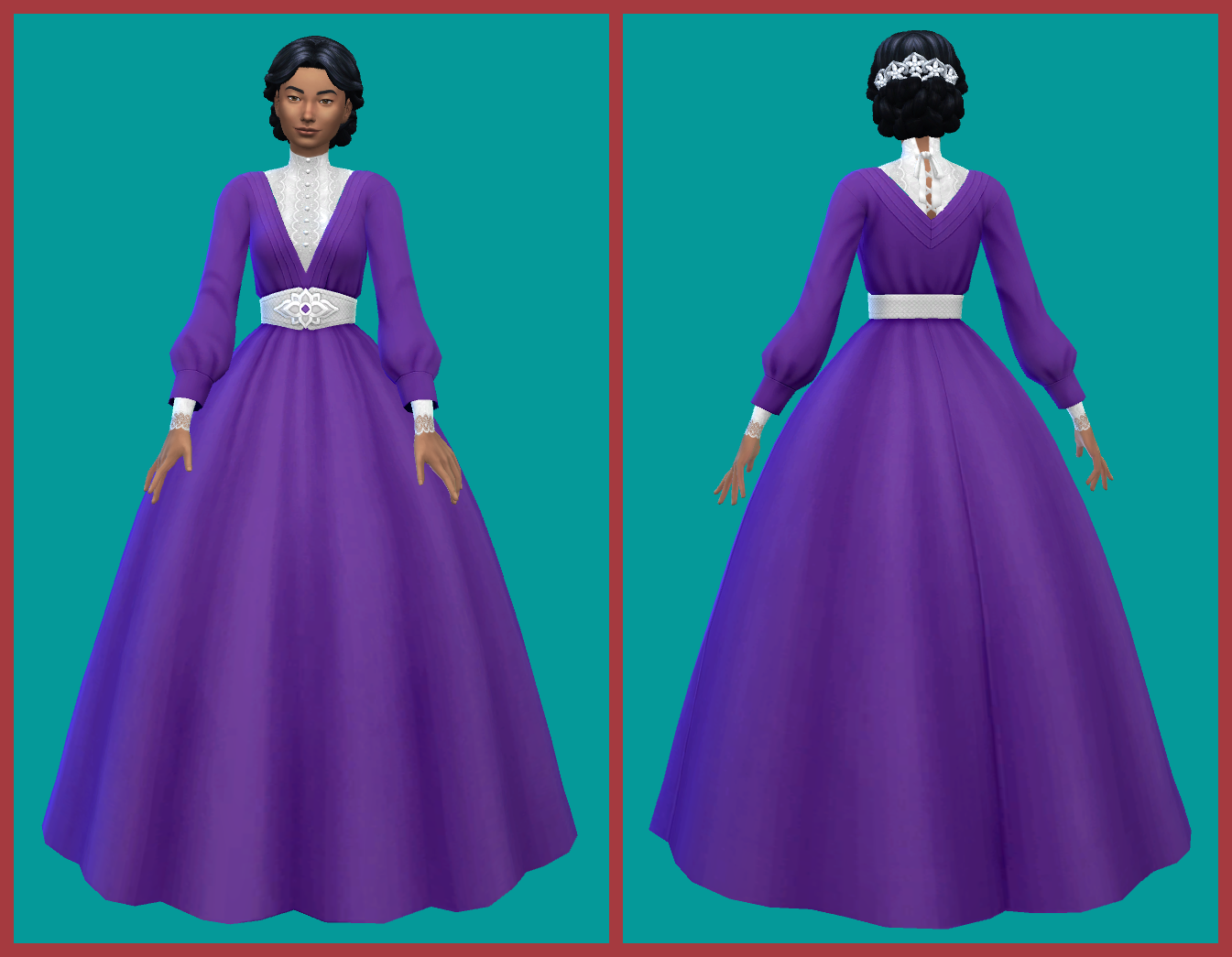 Amethyst Day Dress - Buzzard - Gallery - The Sims 4 Create a Sim ...