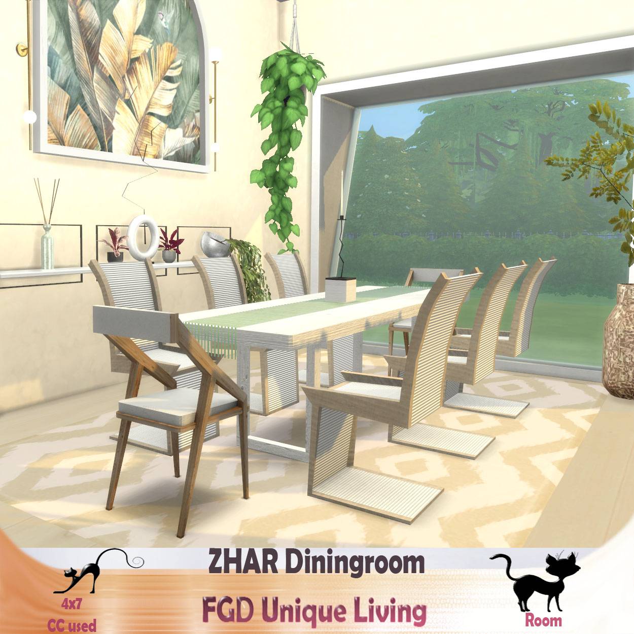 ZHAR Diningroom - Gallery - The Sims 4 Rooms / Lots - CurseForge