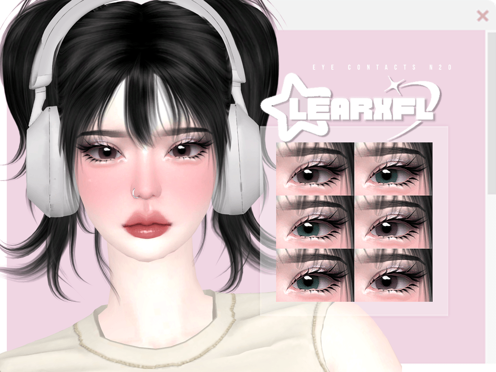 [Learxfl] Eye Contacts N20 - Gallery - The Sims 4 Create a Sim - CurseForge