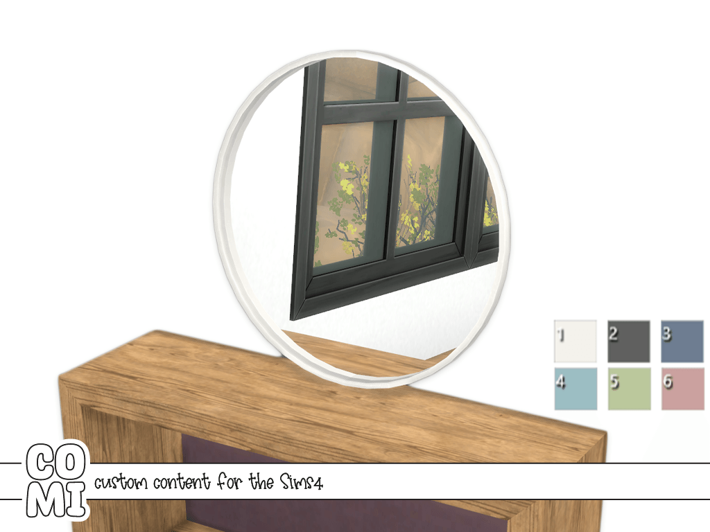 Farm-ish Foyer Round Mirror - Gallery - The Sims 4 Build / Buy - CurseForge