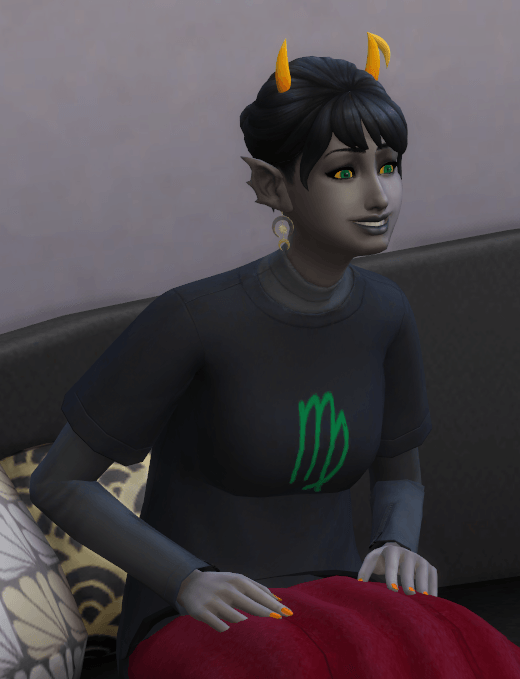 Homestuck T-Shirts W/ Shirt Underneath - Gallery - The Sims 4 Create a ...