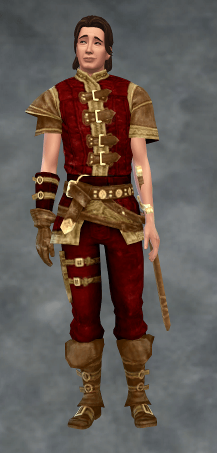 TSM Rogue - Medieval Fighter Outfit - Gallery - The Sims 4 Create a Sim ...