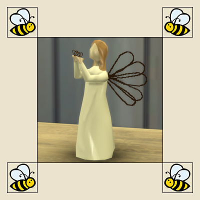 Sculpture "Angel with butterly" - Gallery - The Sims 4 Build / Buy ...