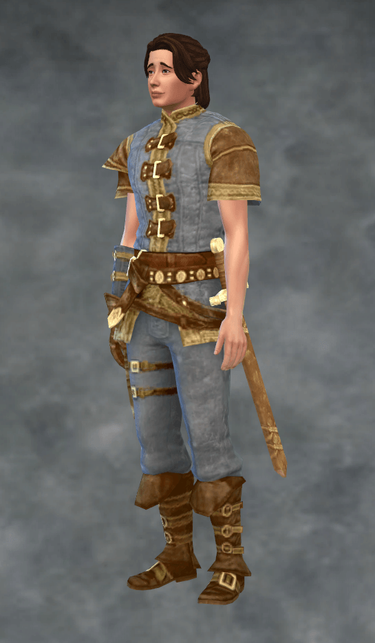 TSM Rogue - Medieval Fighter Outfit - Gallery - The Sims 4 Create a Sim ...