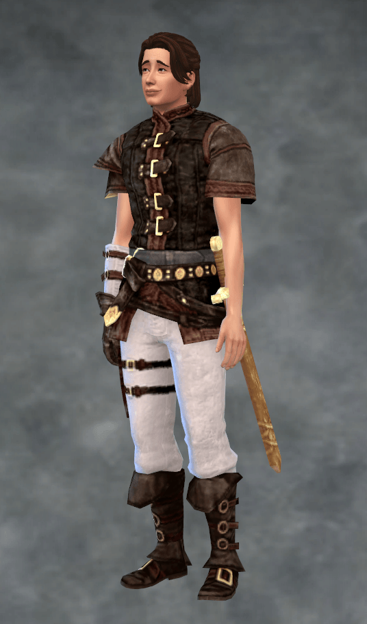TSM Rogue - Medieval Fighter Outfit - Gallery - The Sims 4 Create a Sim ...