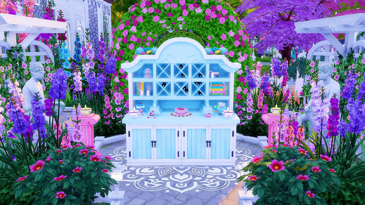 Selvadoradian Kitchen Hutch - Gallery - The Sims 4 Build / Buy - CurseForge