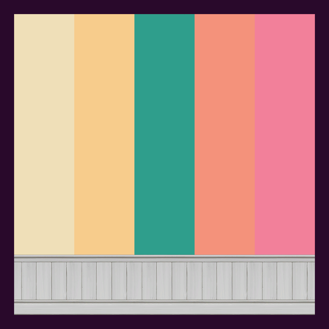 plaster walls in a bright palette with a panel - Gallery - The Sims 4 ...