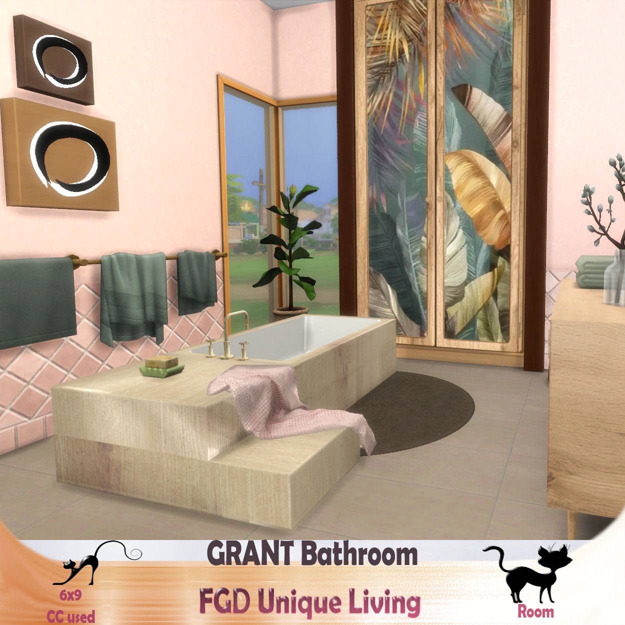 GRANT Bathroom - Gallery - The Sims 4 Rooms / Lots - CurseForge