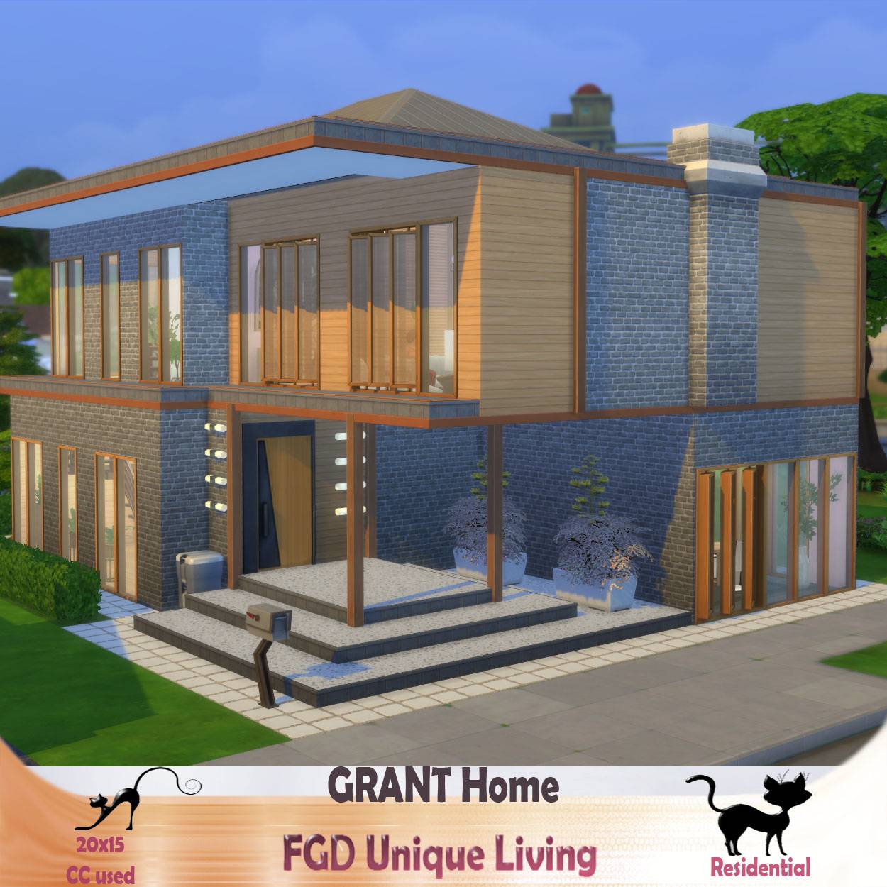 GRANT Home - Gallery - The Sims 4 Rooms / Lots - CurseForge