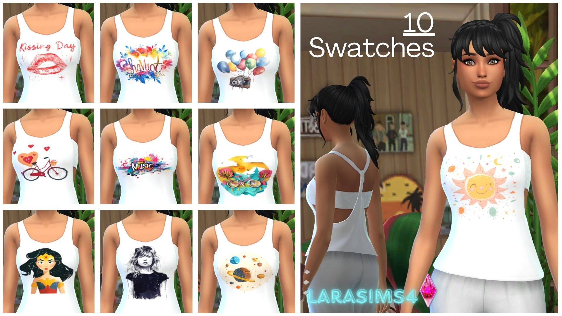 T-SHIRT - Gallery - The Sims 4 Create a Sim - CurseForge