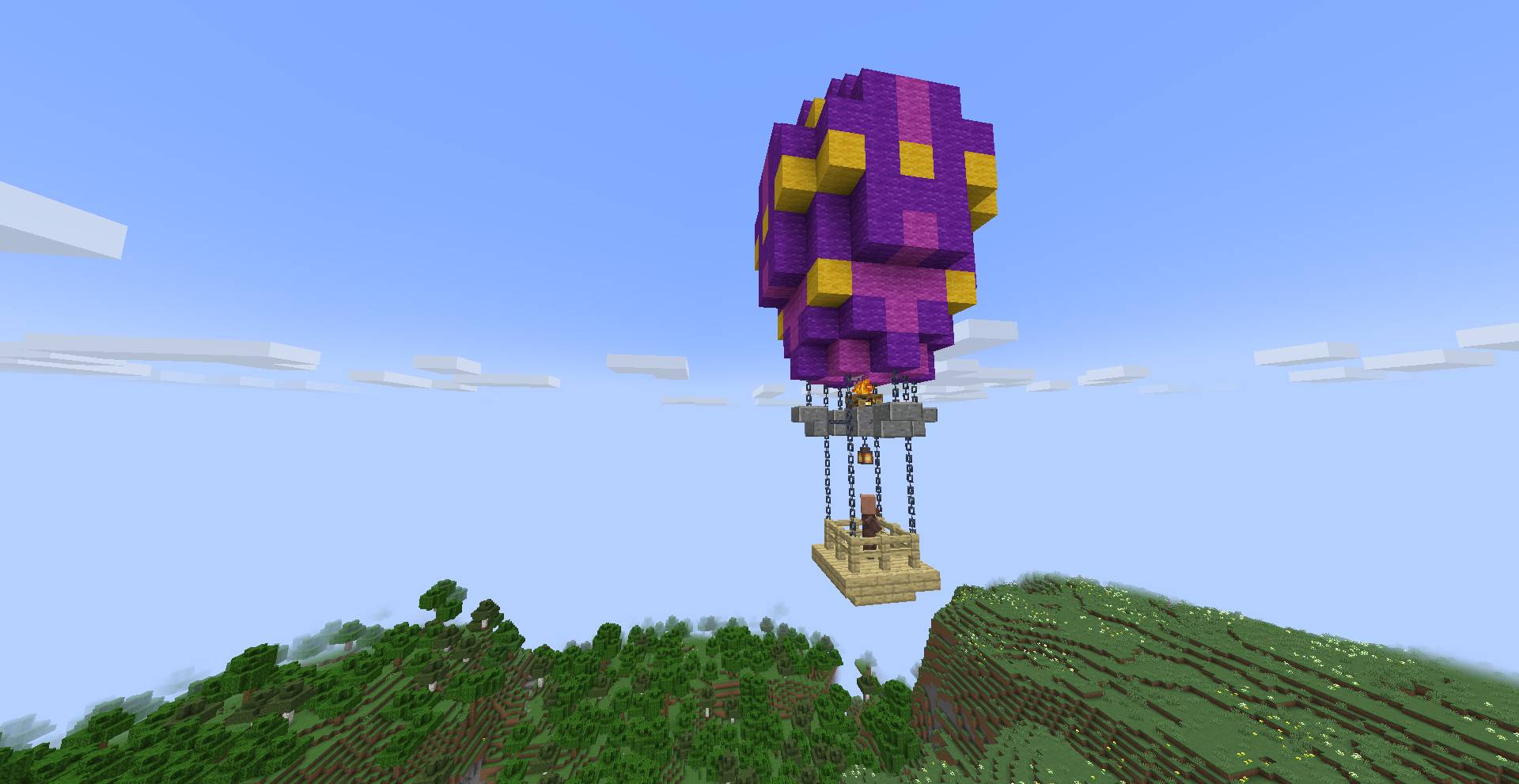 Hot Air Balloons - Gallery - Minecraft Data Packs - CurseForge
