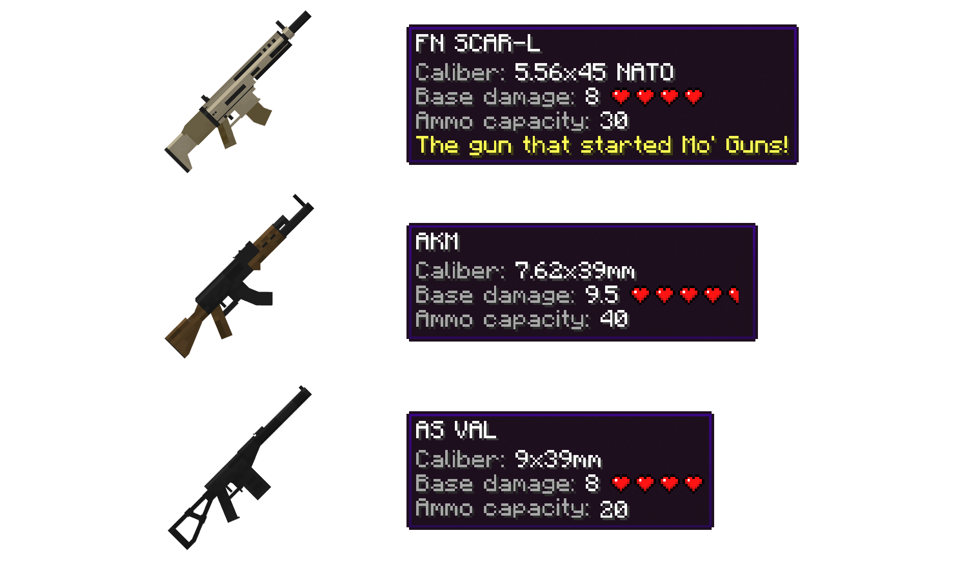 Mo' Than Enough Guns - Gallery - Minecraft Mods - CurseForge