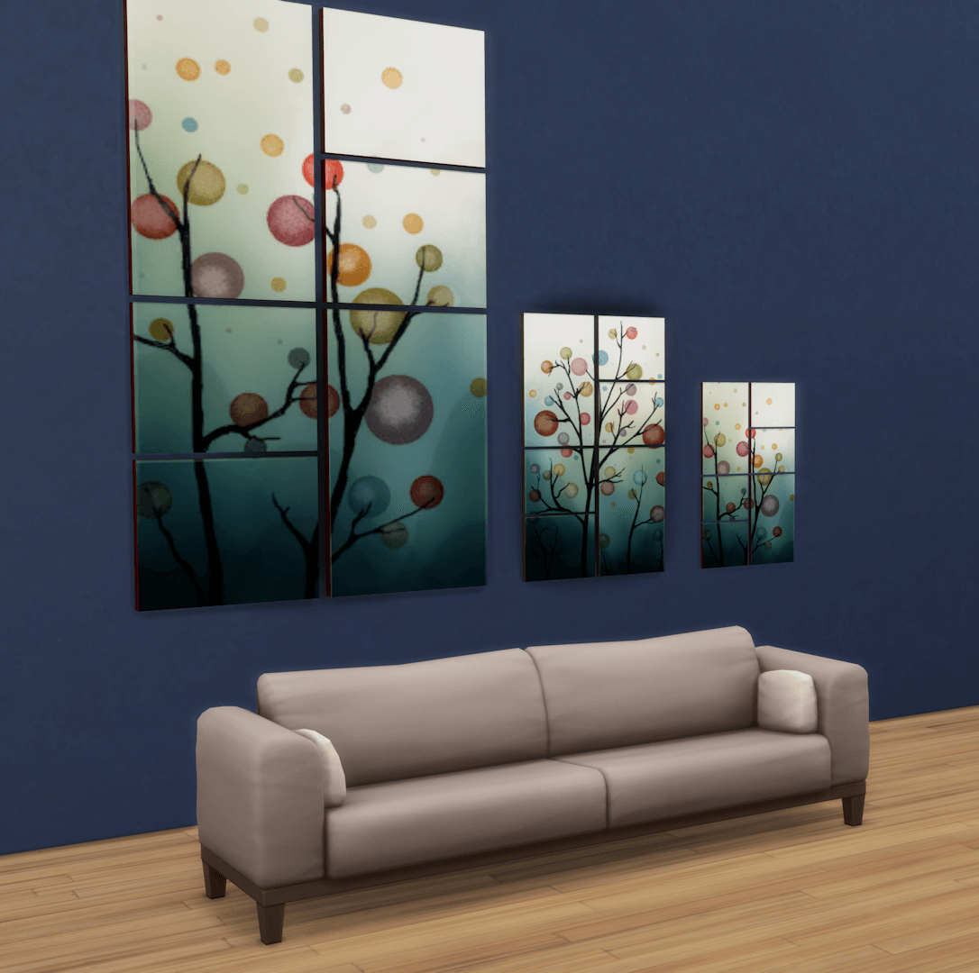 Little Framed Puff Fluffs - The Sims 4 Build / Buy - CurseForge