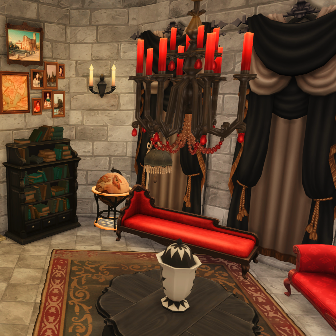 Straud Castle | Forgotten Hollow | Vampire Castle - Gallery - The Sims ...