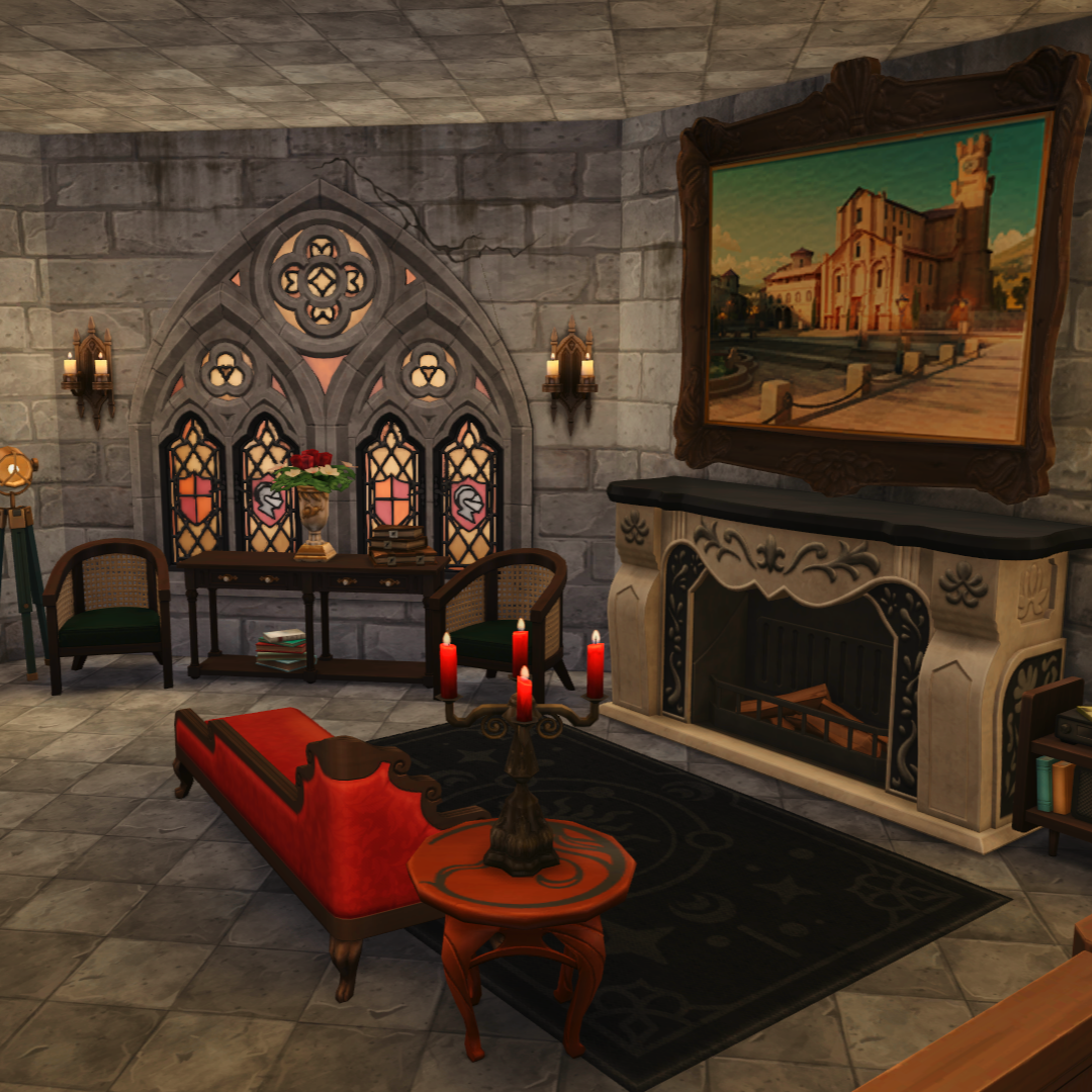 Straud Castle | Forgotten Hollow | Vampire Castle - Gallery - The Sims ...