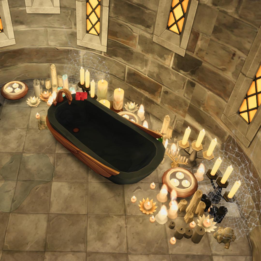 Straud Castle | Forgotten Hollow | Vampire Castle - Gallery - The Sims ...
