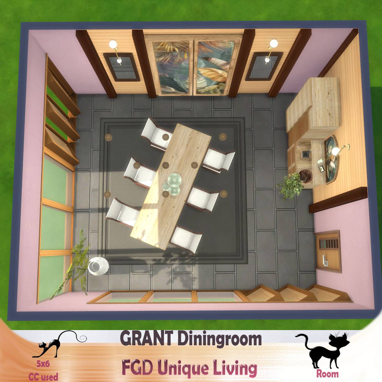 GRANT Diningroom - Gallery - The Sims 4 Rooms / Lots - CurseForge